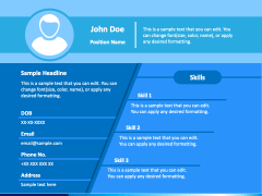 Team Member Intro PowerPoint Template - PPT Slides