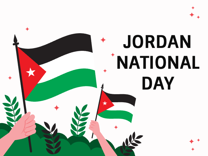 Free - Jordon National Day PowerPoint and Google Slides Template - PPT ...