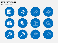 Evidence Icons for PowerPoint and Google Slides - PPT Slides