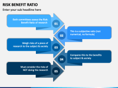 Risk Benefit Ratio PowerPoint and Google Slides Template - PPT Slides