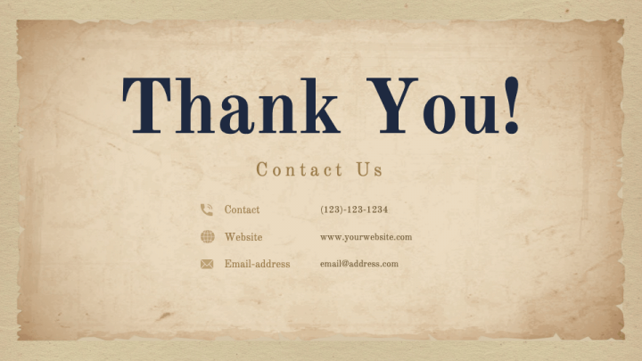 Vintage Book Presentation Theme PowerPoint and Google Slides Template ...