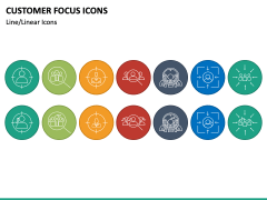 Customer Focus Icons for PowerPoint and Google Slides - PPT Slides