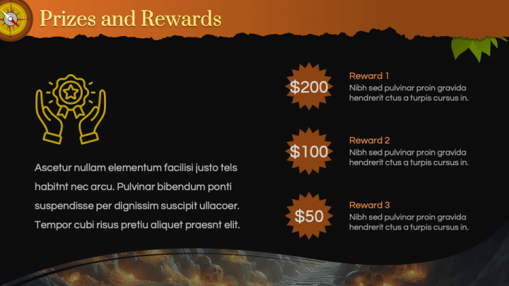 Free - Treasure Hunt Theme for PowerPoint and Google Slides - PPT Slides