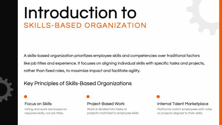 Skill Based Organization PowerPoint and Google Slides Template - PPT Slides