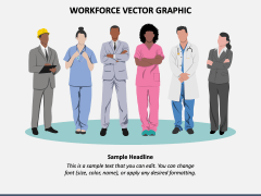 Workforce Vector Graphic for PowerPoint and Google Slides - PPT Slides
