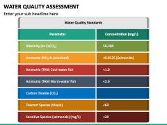 Water Quality Assessment PowerPoint and Google Slides Template - PPT Slides