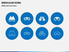 Binocular Icons for PowerPoint and Google Slides - PPT Slides