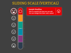 Animated Vertical Sliding Scale PowerPoint and Google Slides Template ...