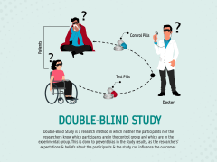 Double-Blind Study PowerPoint and Google Slides Template - PPT Slides