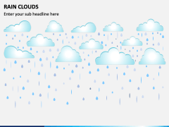 Rain Clouds for PowerPoint and Google Slides - PPT Slides