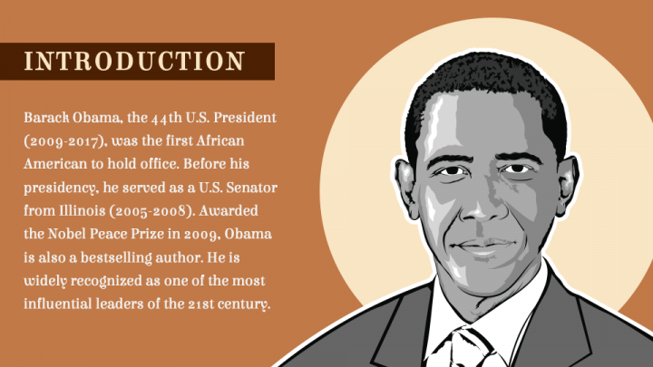 Free - Barack Obama PowerPoint and Google Slides Template - PPT Slides