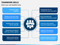Teamwork Skills PowerPoint and Google Slides Template - PPT Slides