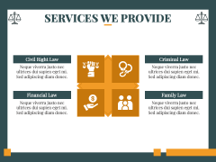 Legal Startup Pitch Deck for PowerPoint and Google Slides - PPT Slides