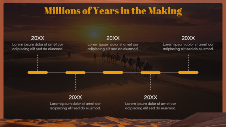 Free - Sahara Desert Theme for PowerPoint and Google Slides - PPT Slides