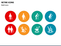 Retire Icons for PowerPoint and Google Slides - PPT Slides