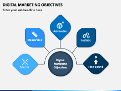 Digital Marketing Objectives PowerPoint and Google Slides Template ...