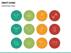 SWOT Icons for PowerPoint and Google Slides - PPT Slides