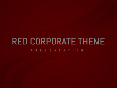Red Corporate Theme for PowerPoint and Google Slides