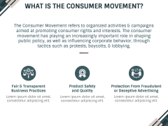 Consumer Movement PowerPoint and Google Slides Template - PPT Slides