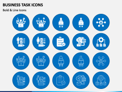 Business Task Icons for PowerPoint and Google Slides - PPT Slides