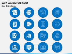 Data Validation Icons for PowerPoint and Google Slides - PPT Slides