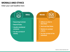 Morals and Ethics PowerPoint and Google Slides Template - PPT Slides