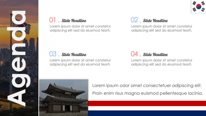 Free - South Korea Case Study Presentation for PowerPoint and Google Slides