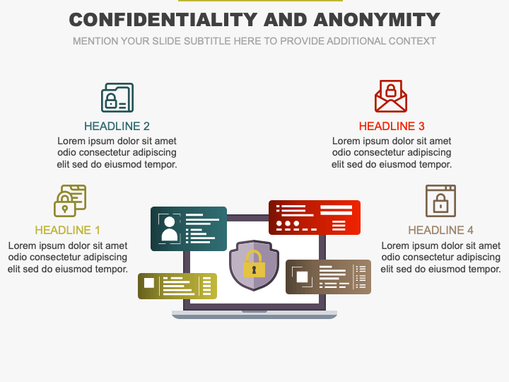 Confidentiality and Anonymity PowerPoint and Google Slides Template ...