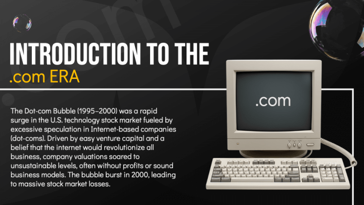 Free - Dotcom Bubble Burst (Case Study) PowerPoint and Google Slides ...