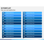 Free 21 Bullet Points PowerPoint Template & Google Slides