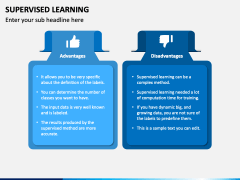 Supervised Learning PowerPoint and Google Slides Template - PPT Slides