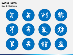 Dance Icons for PowerPoint and Google Slides - PPT Slides
