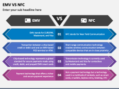 EMV Vs NFC PowerPoint and Google Slides Template - PPT Slides