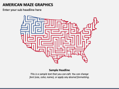 Free - American Maze Graphics for PowerPoint and Google Slides - PPT Slides