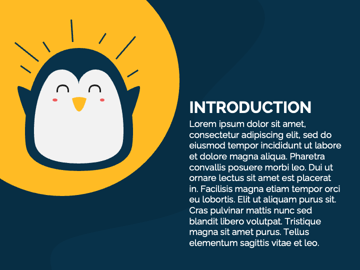 Free - Penguin Awareness Day PowerPoint Template and Google Slides Theme