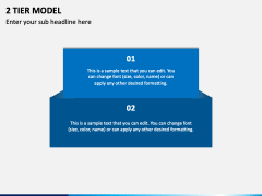 2 Tier Model PowerPoint Presentation Slides - PPT Template