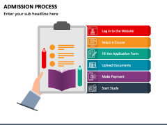 Admission Process PowerPoint and Google Slides Template - PPT Slides