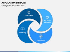 Application Support PowerPoint and Google Slides Template - PPT Slides