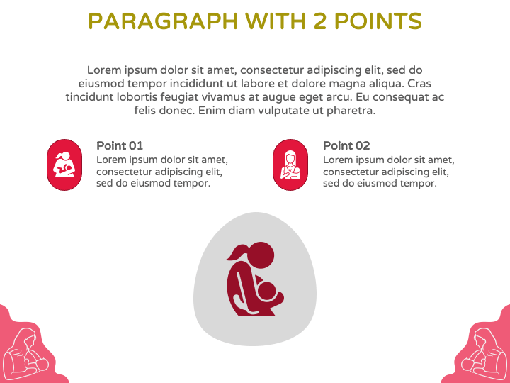 Free - World Breastfeeding Week PowerPoint Template and Google Slides Theme