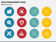 Patch Management Icons for PowerPoint and Google Slides - PPT Slides