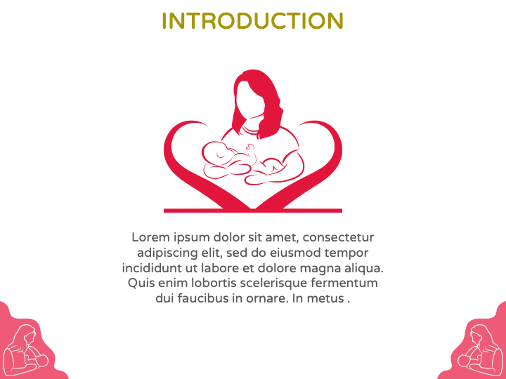 Free - World Breastfeeding Week PowerPoint Template and Google Slides Theme