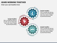 Gears Working Together for PowerPoint and Google Slides - PPT Slides