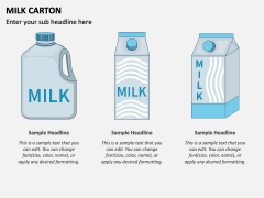 Milk Carton for PowerPoint and Google Slides - PPT Slides