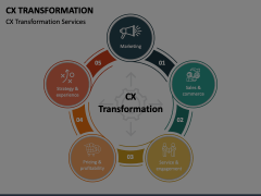 CX Transformation PowerPoint and Google Slides Template - PPT Slides