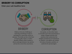 Bribery Vs Corruption PowerPoint Template and Google Slides Theme