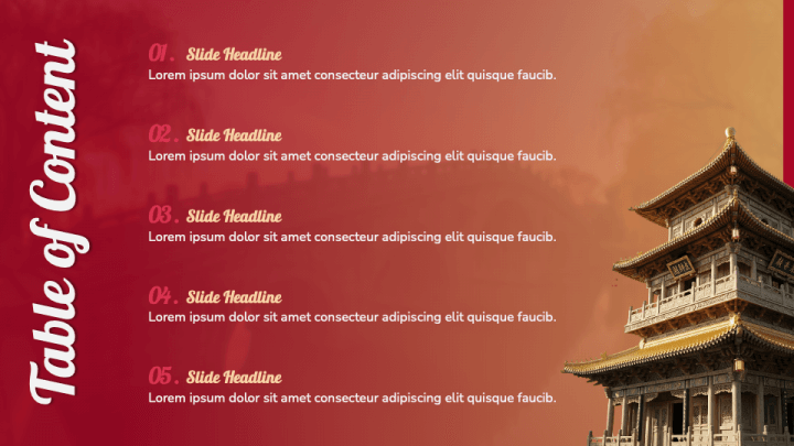 Free - History of China PowerPoint and Google Slides Template - PPT Slides