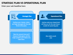 Strategic Plan Vs Operational Plan PowerPoint and Google Slides ...