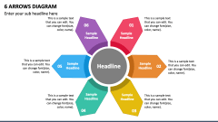 Free - 6 Arrows Diagram for PowerPoint and Google Slides