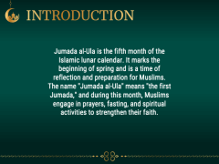 Free - Start of Jumada Al-Ula PowerPoint Template and Google Slides Theme