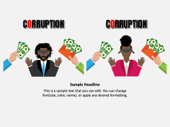 Corruption Graphics PowerPoint and Google Slides Template - PPT Slides